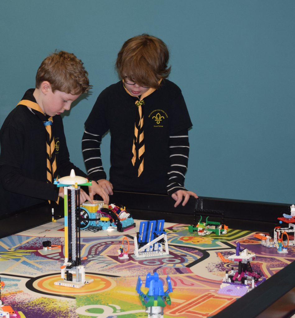 Scouts take on Lego Competition – Lewisham
